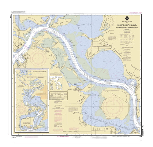 Alexander Island to Carpenter Bayou 2005 - Old Map Nautical Chart AC ...