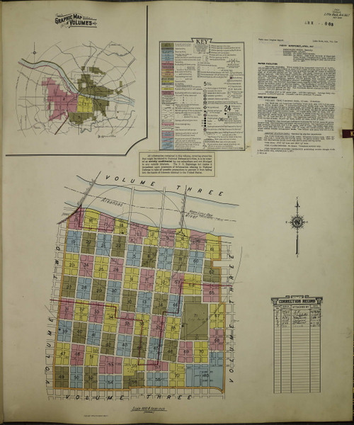 Little Rock, Arkansas 1950 01 - Old Map Arkansas Fire Insurance Index ...