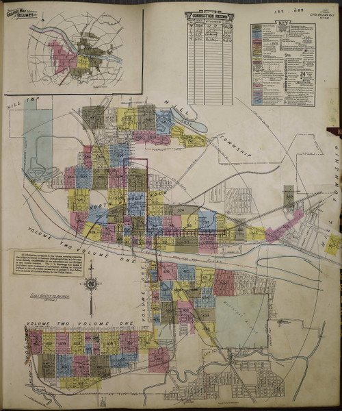 Little Rock, Arkansas 1950 03 - Old Map Arkansas Fire Insurance Index ...