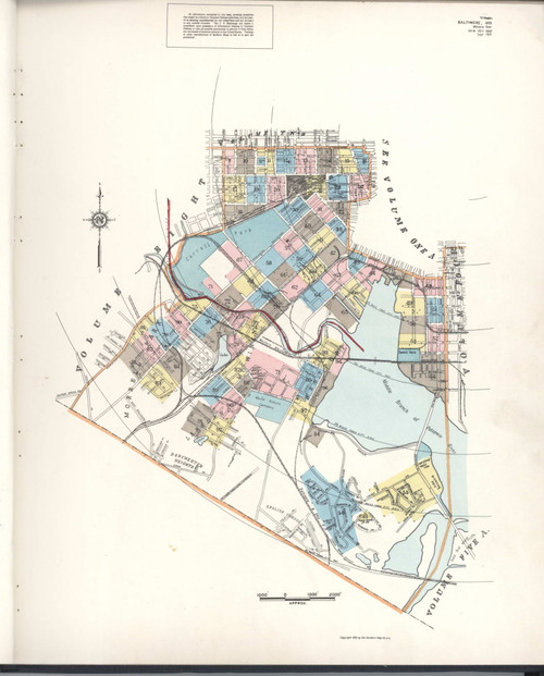 Baltimore, Maryland 01 1952 - Old Map Maryland Fire Insurance Index ...