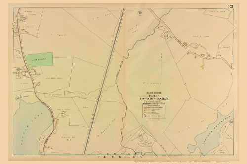 Wenham South Central - Wenham Lake - Cemetery - Larch Row ...