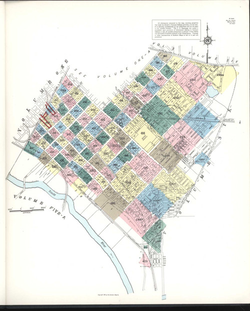 Dallas Texas 1952 V4 - Fire Insurance Index - Old Map Reprint - OLD MAPS