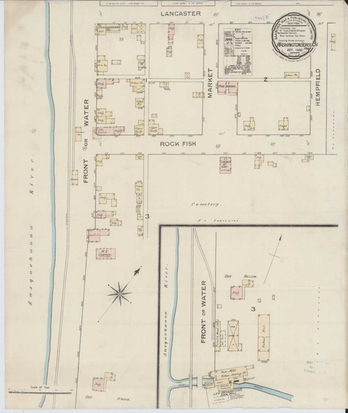 Washington Borough Pennsylvania 1886 - Fire Insurance Index - Old Map ...