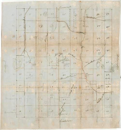 Searsburg 2 Lotting Vermont Town VT Lotting Towns Special - OLD MAPS