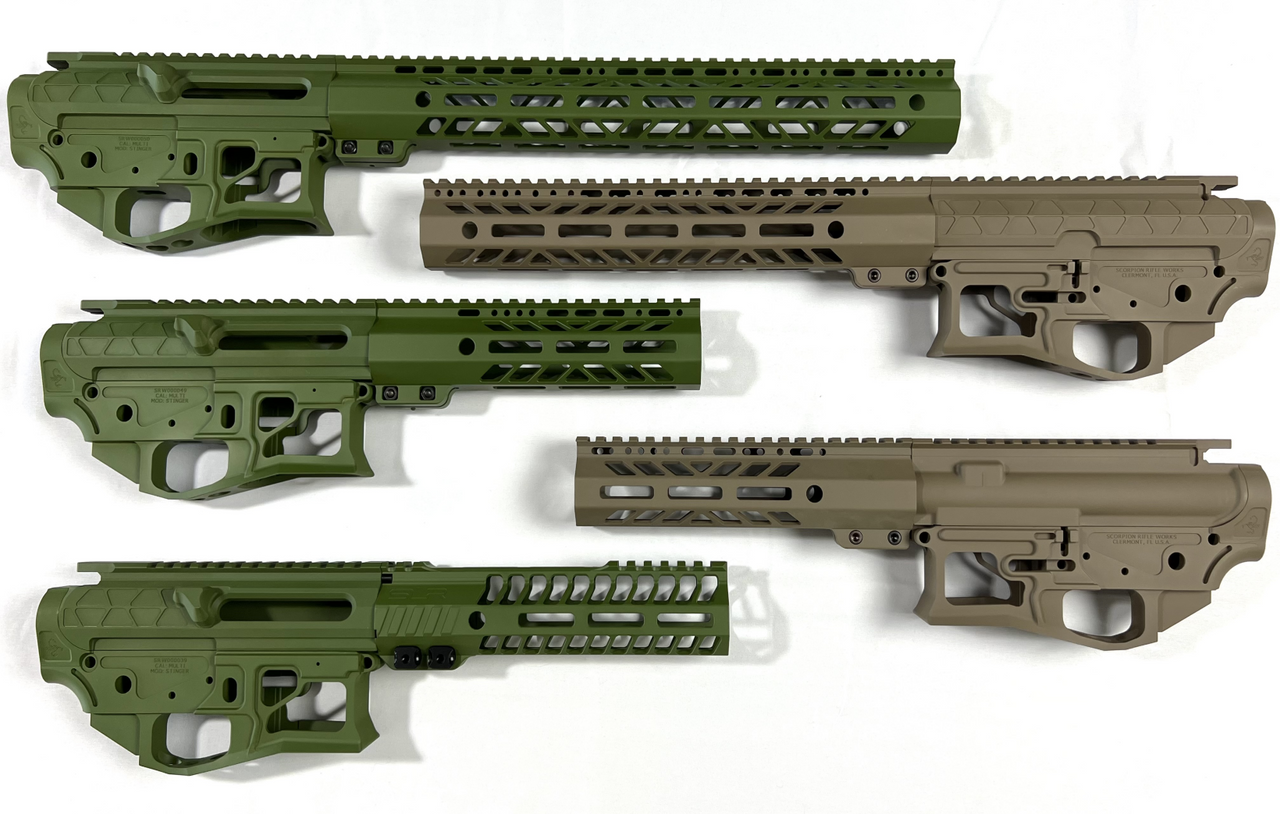 - UPPER AND LOWER RECEIVERS / SETS - RECEIVER SETS - Scorpion Rifle Works