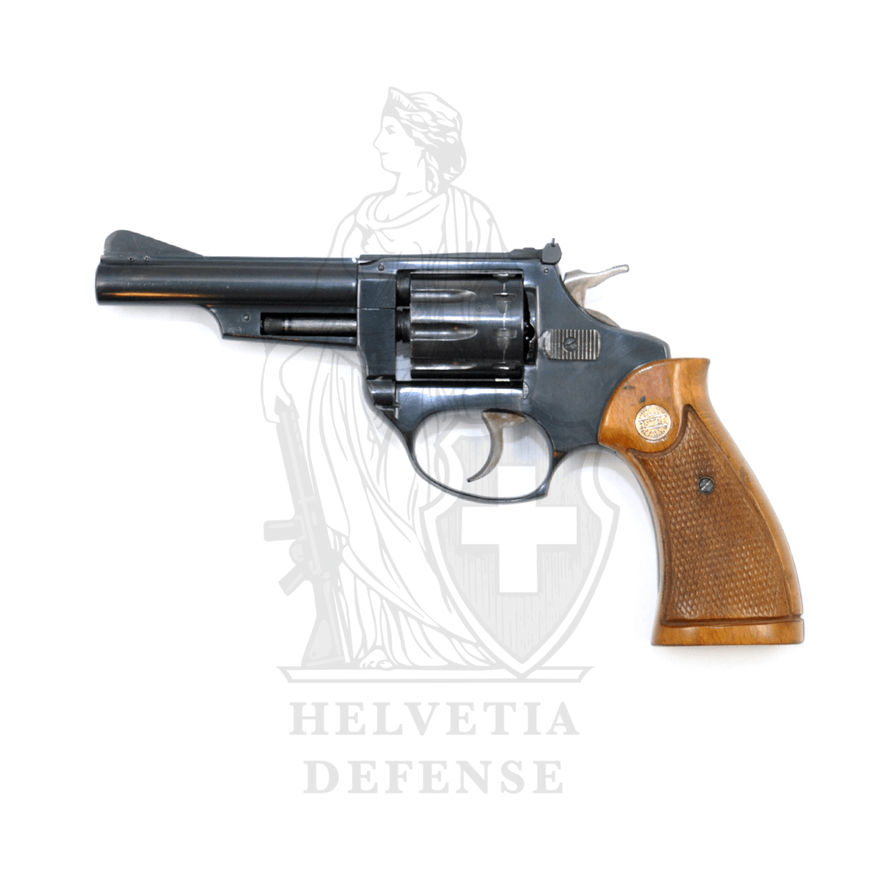 ASTRA Cadix 22LR Double-Action Revolver with Hardcase, Adjustable Rear ...