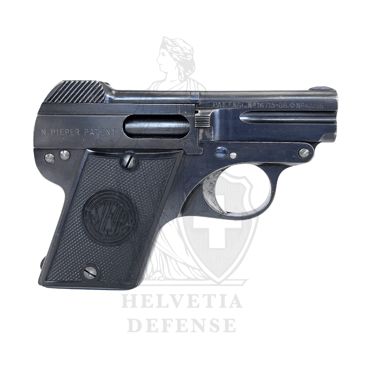 PIEPER 1893 Ejercito Mexicano: American Double-Action Revolver - His ...