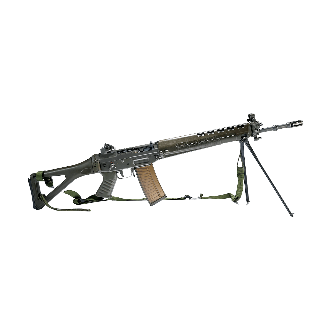SIG FASS90 – 5.6mm GP90 Swiss Rifle | Folding Stock + 2 Mags + Original box