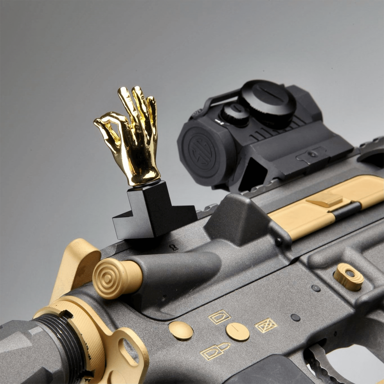 Finger Iron Sight - Middle Finger & OK - Offset