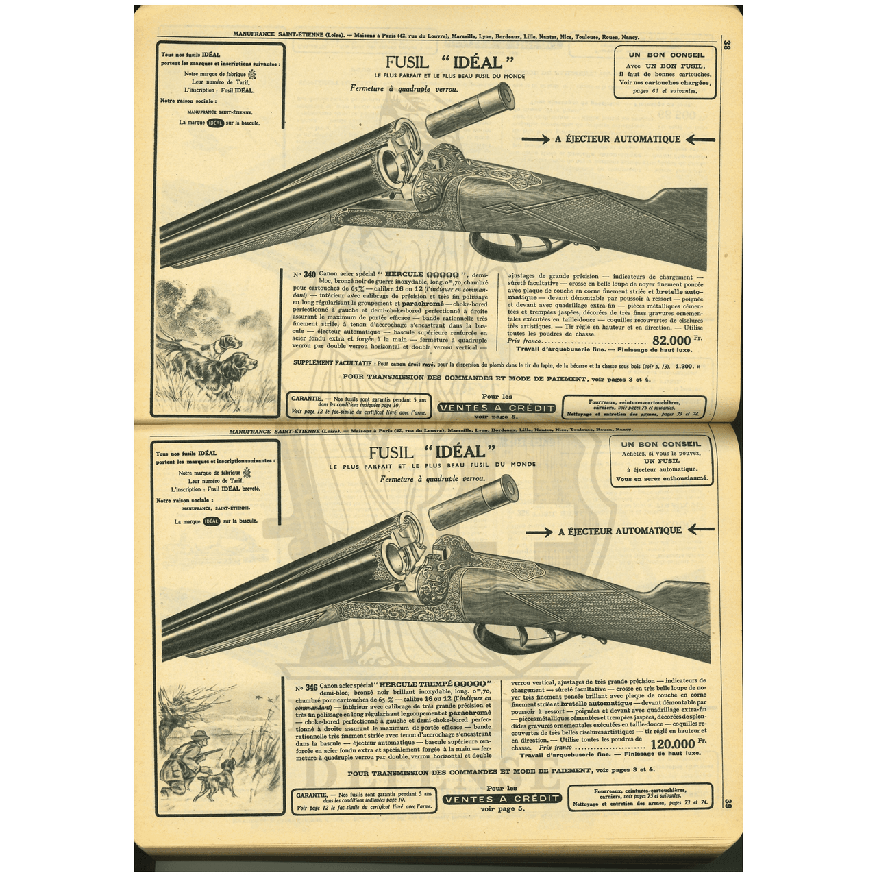 Rifle MANUFRANCE Ideal Luxe - #A5057