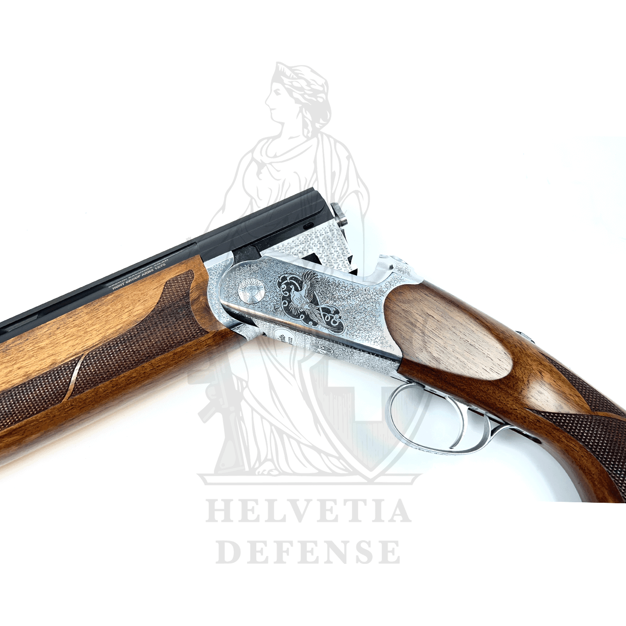 HUNT GROUP PERFETTO OU-005: Elegant Over & Under 12 Gauge Shotgun