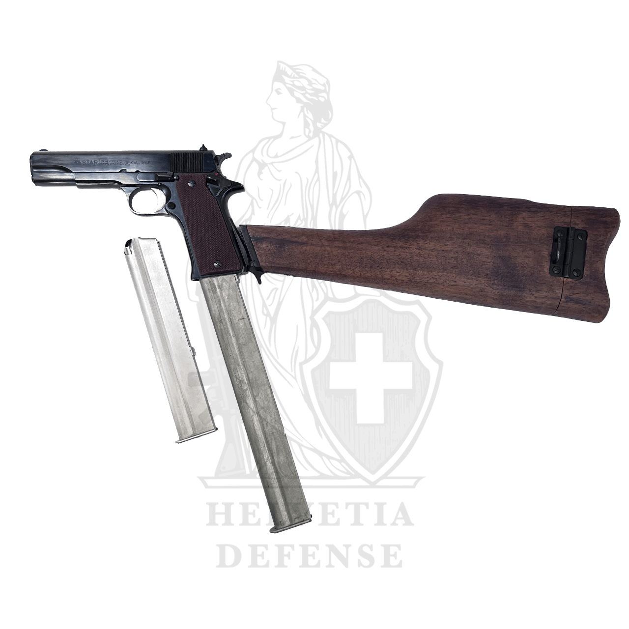 Pistol STAR MB: Semi-Automatic 9X19 Pistol from His Royal Highness ...