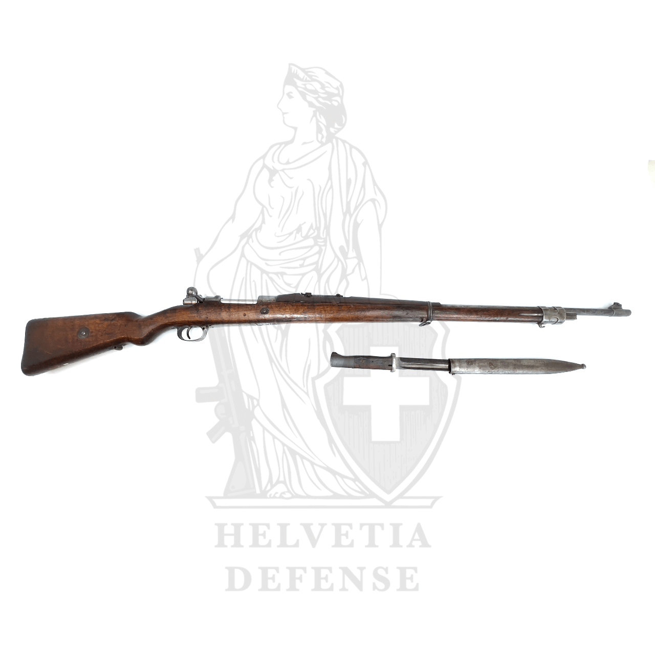DWM 1908 Bolt-Action Rifle | Private Collection of His Royal Highness ...