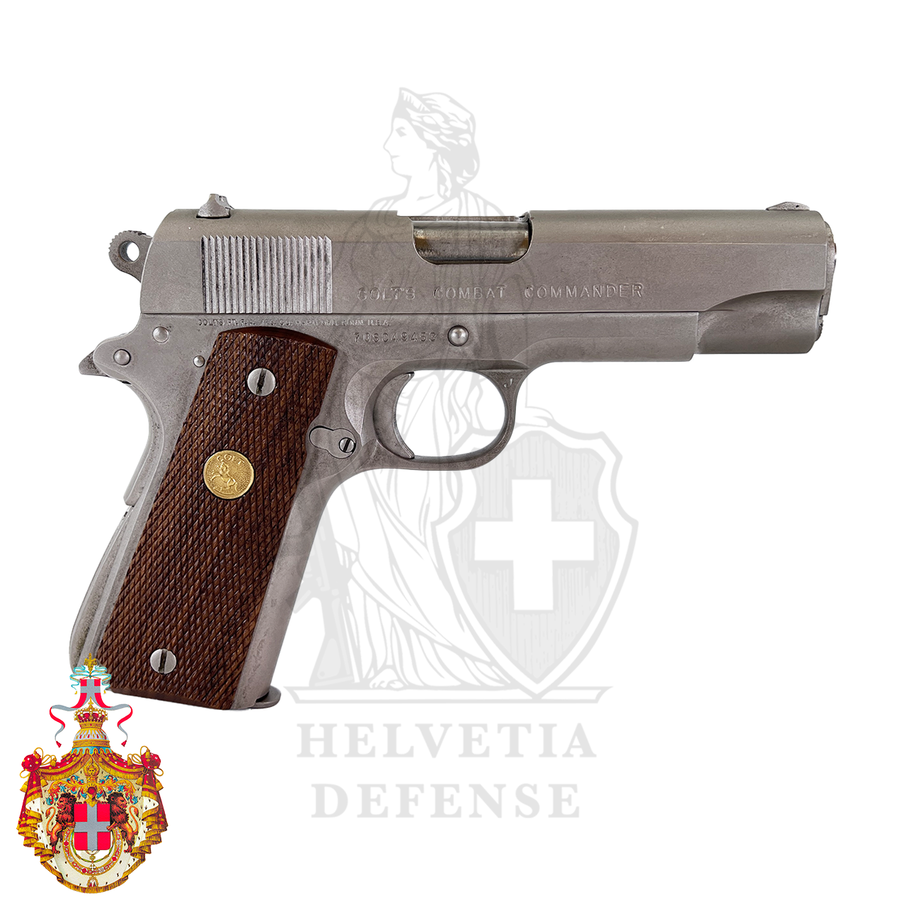 Private Collection: COLT 1911 Combat Commander with Phosphated Grey ...