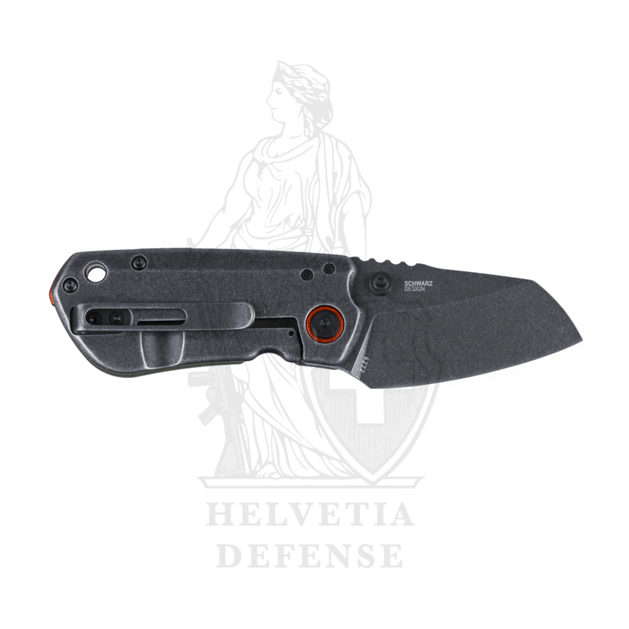CRKT Overland Compact – D2 Folding Knife I Helvetia Defense