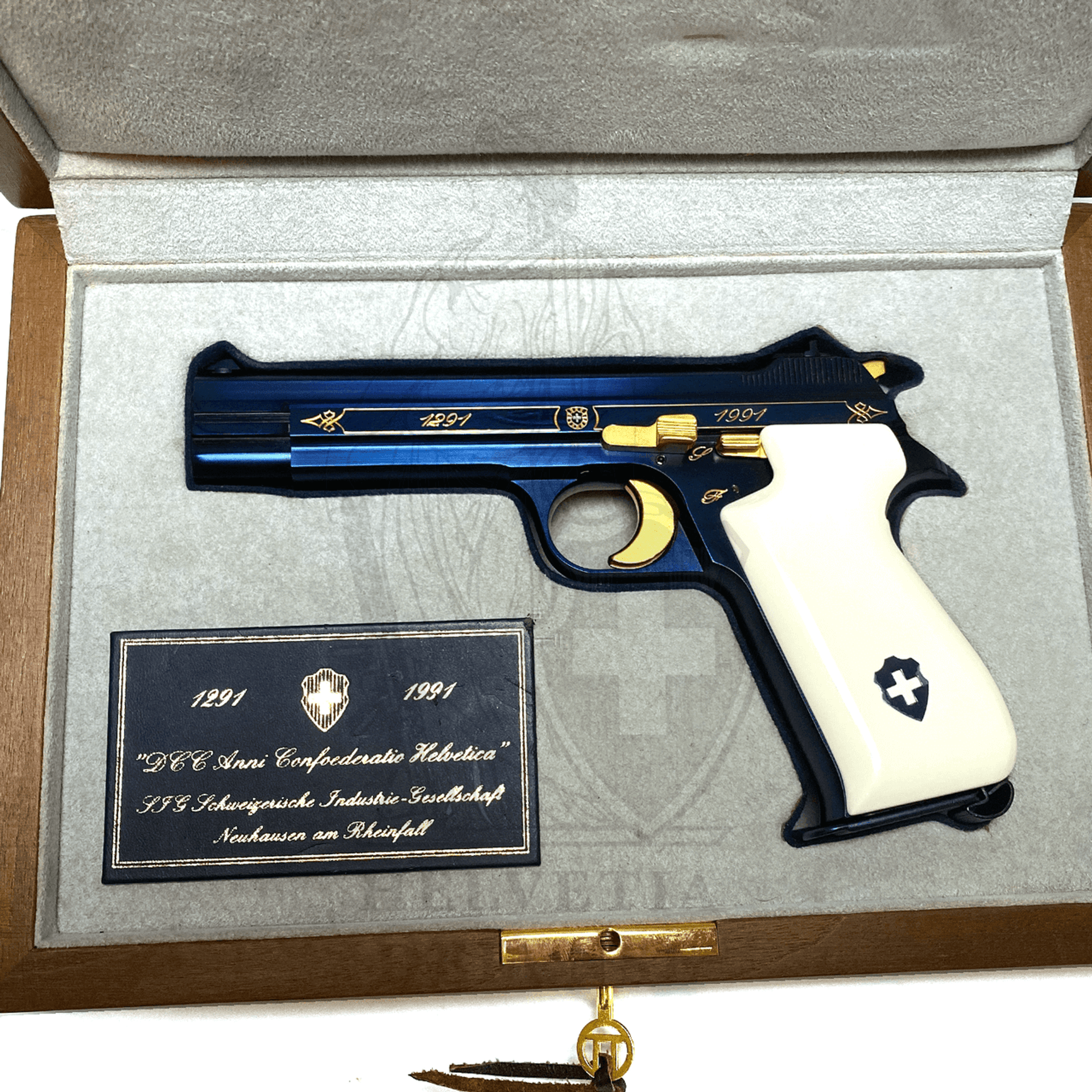 Limited Edition SIG P210 Jubilee Pistol - Swiss Heritage Collector's ...