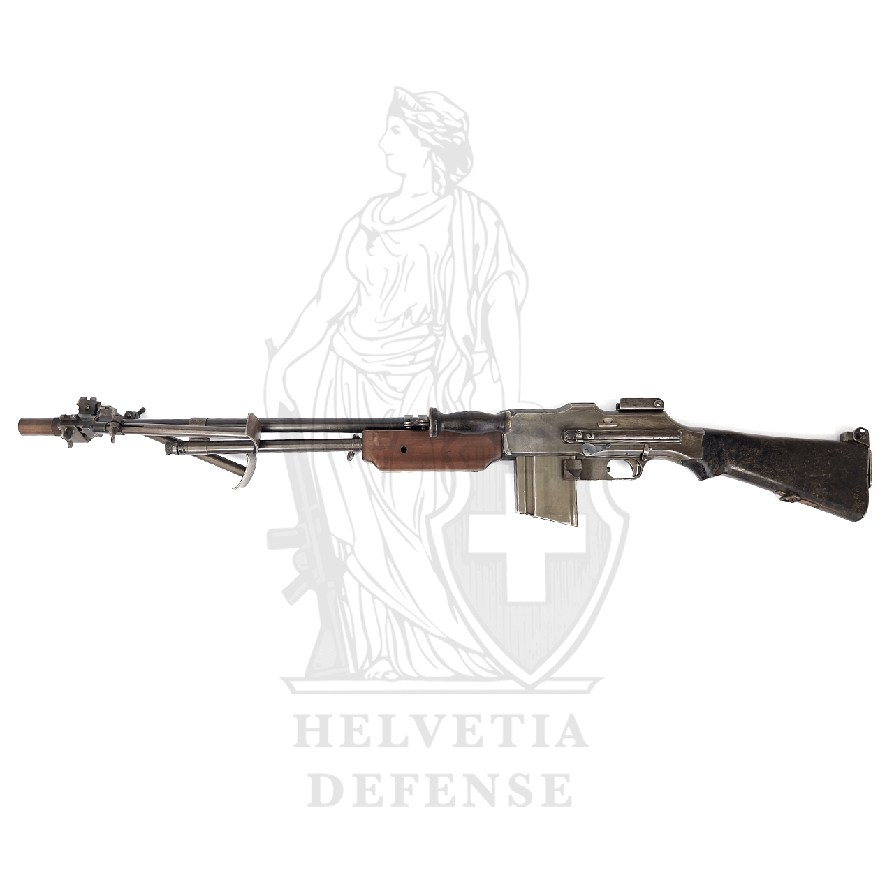 Browning Bar M1918 A2 30 06 Automatic Machine Gun His Royal