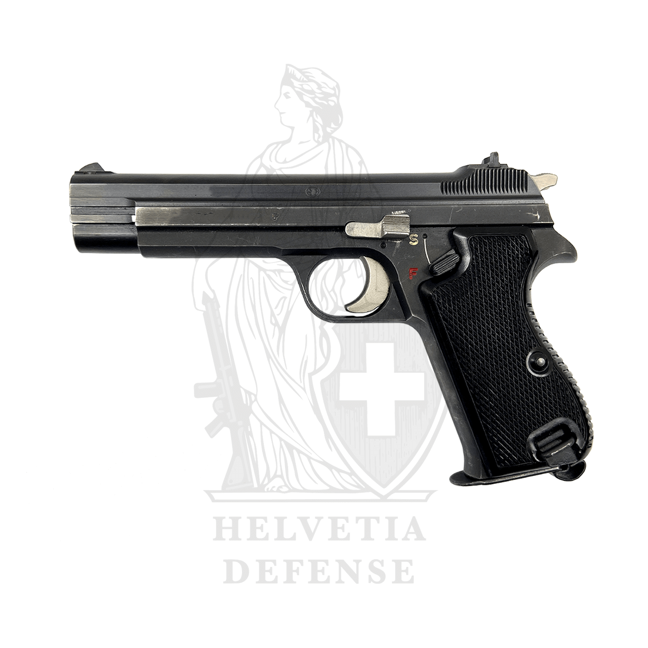 SIG P210 Swiss Army Pistol - Legendary 9mm Luger Semi-Automatic with ...
