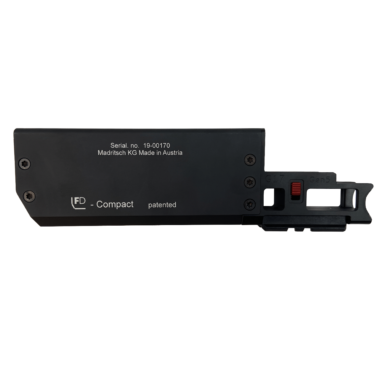 FISCHER SD Suppressor FD917 Glock 17 Gen5 9mm