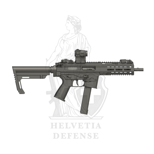 B&T GL06 Black Cal. 40mm Launcher - Safe and Reliable Projectile Launching