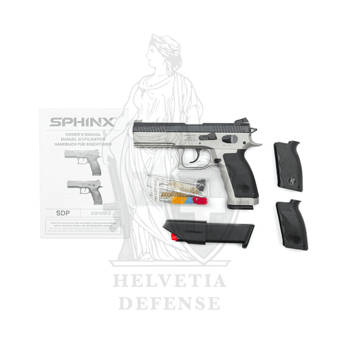 SPHINX SDP Standard Inox Dual Semi-Automatic Pistol - Durable and Sleek ...