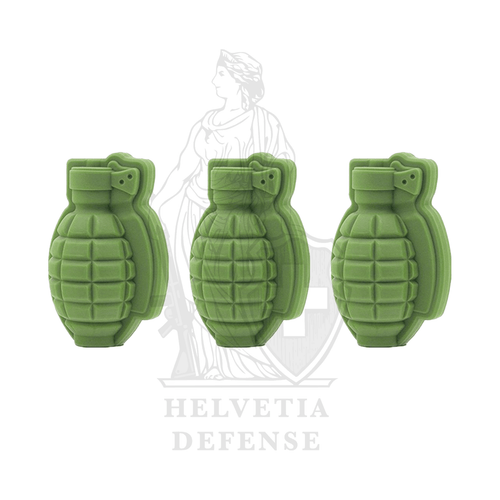 3D Silicone Grenade Ice Cube & Cupcake Mold | 9cm x 6cm Size for ...