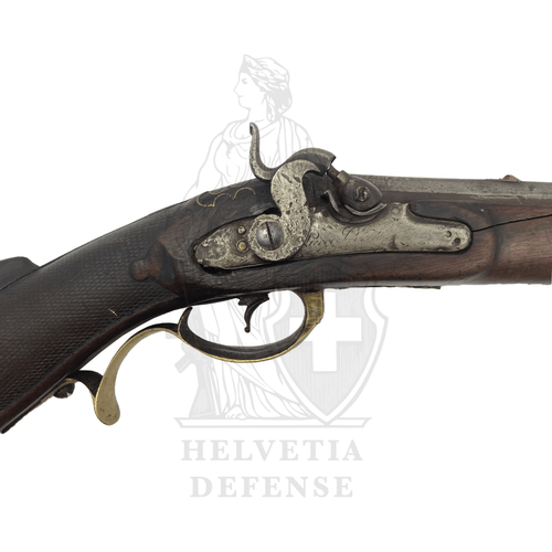 French Percussion Hunting Rifle - #A4025