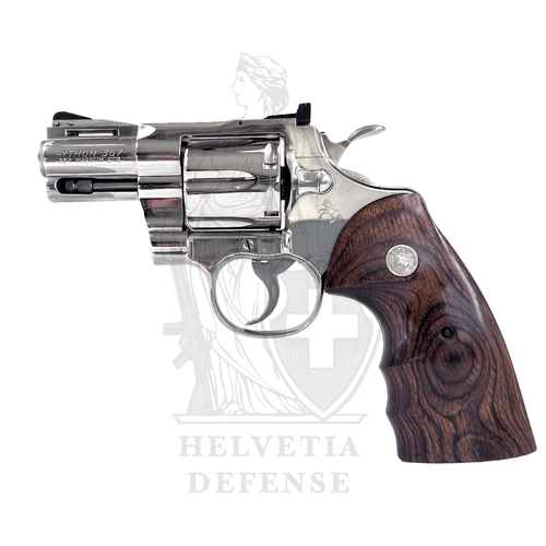 COLT Python Stainless 2.5" : Double-Action 357Mag Revolver from His ...