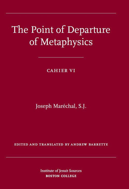 The Point of Departure of Metaphysics, Lessons on the Historical and ...