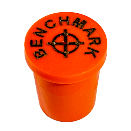 1/2" Plastic rebar cap survey markers