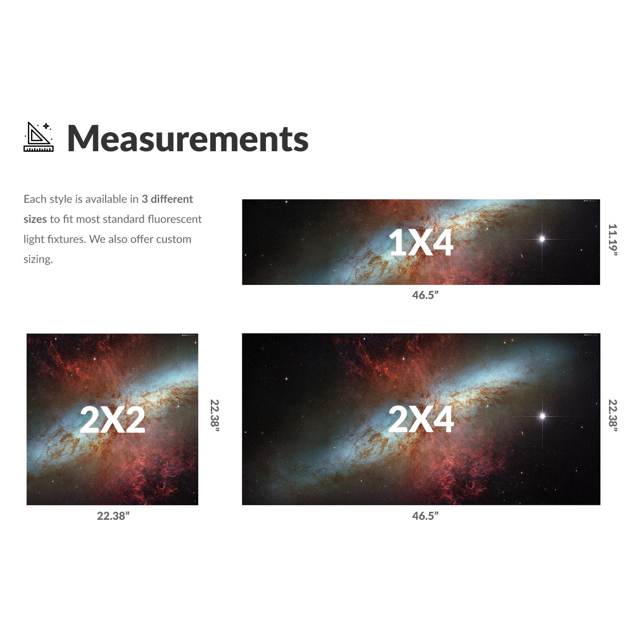 Astronomy 011 Fluorescent Light Cover Octo Prints And Lighting