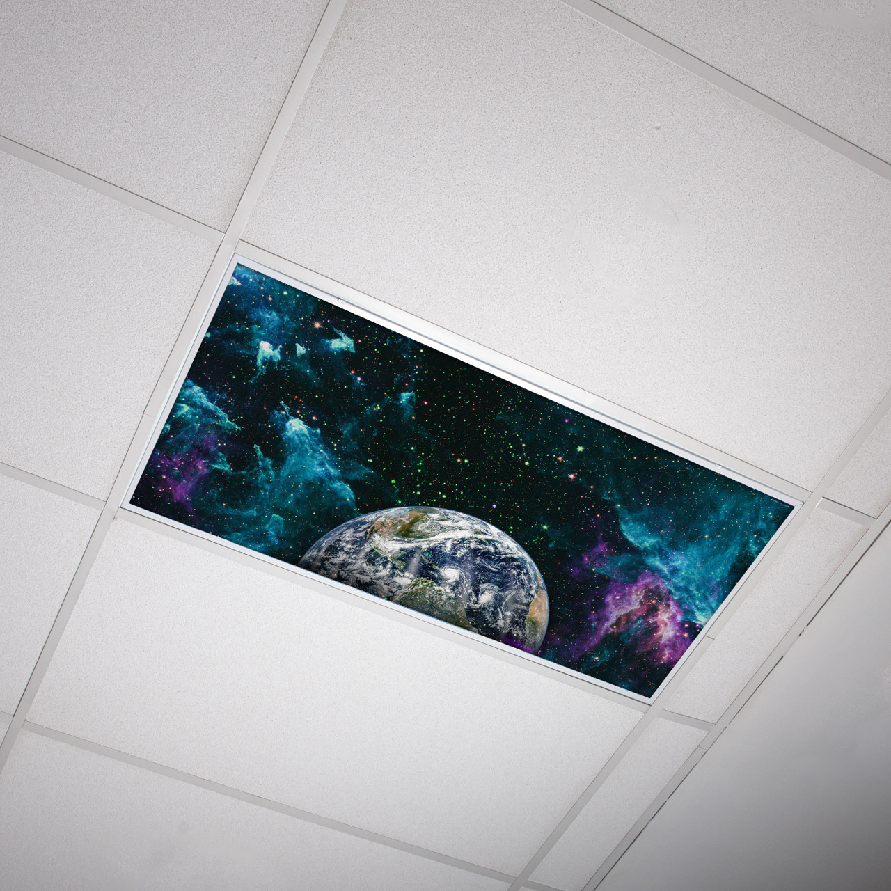 Astronomy Light Covers | Celestial Designs for Fluorescent Lights