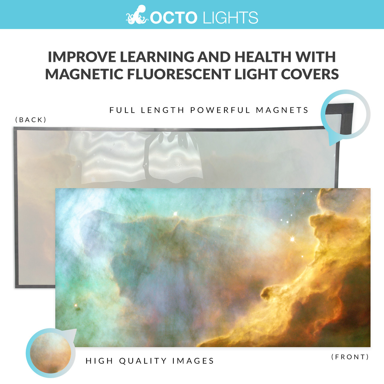 Octo Lights Products - Octo Lights - Fluorescent Light Covers