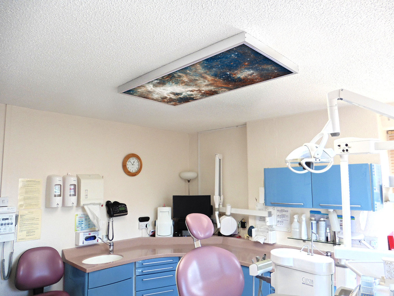 Galaxy Ceiling Light Panel Space Light Cover