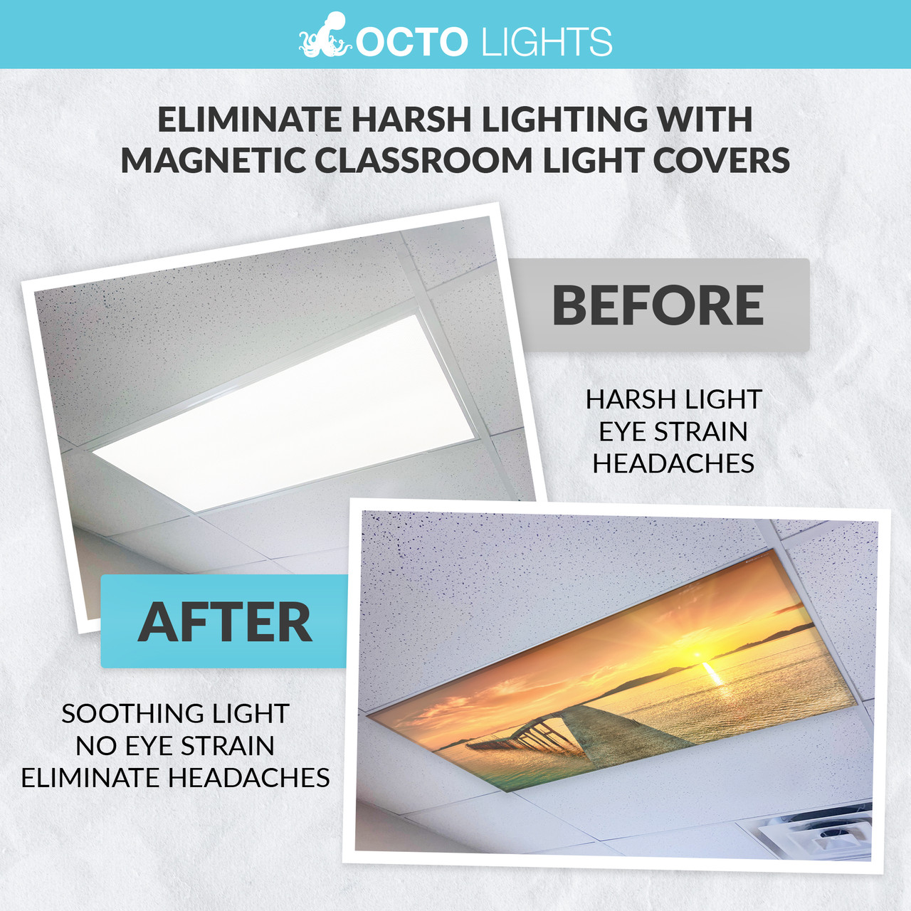 Beach Magnetic Light Covers Transform Your Space With Beach Themed