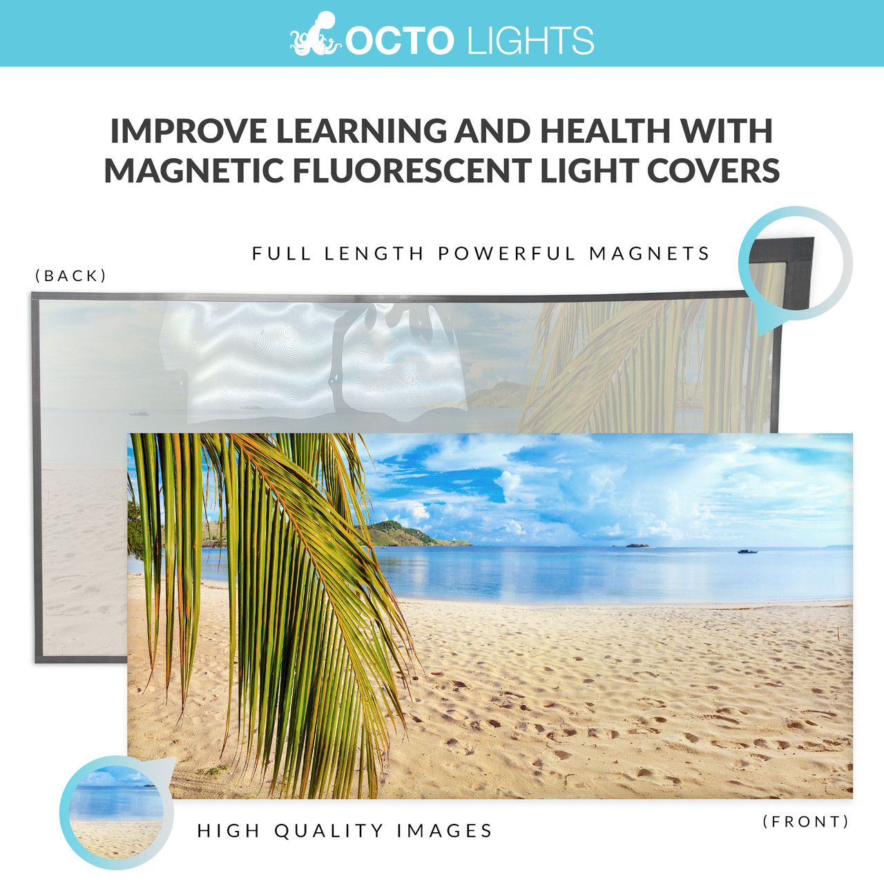 Led Light Covers Magnetic Beach Illuminate Your Space With Energy