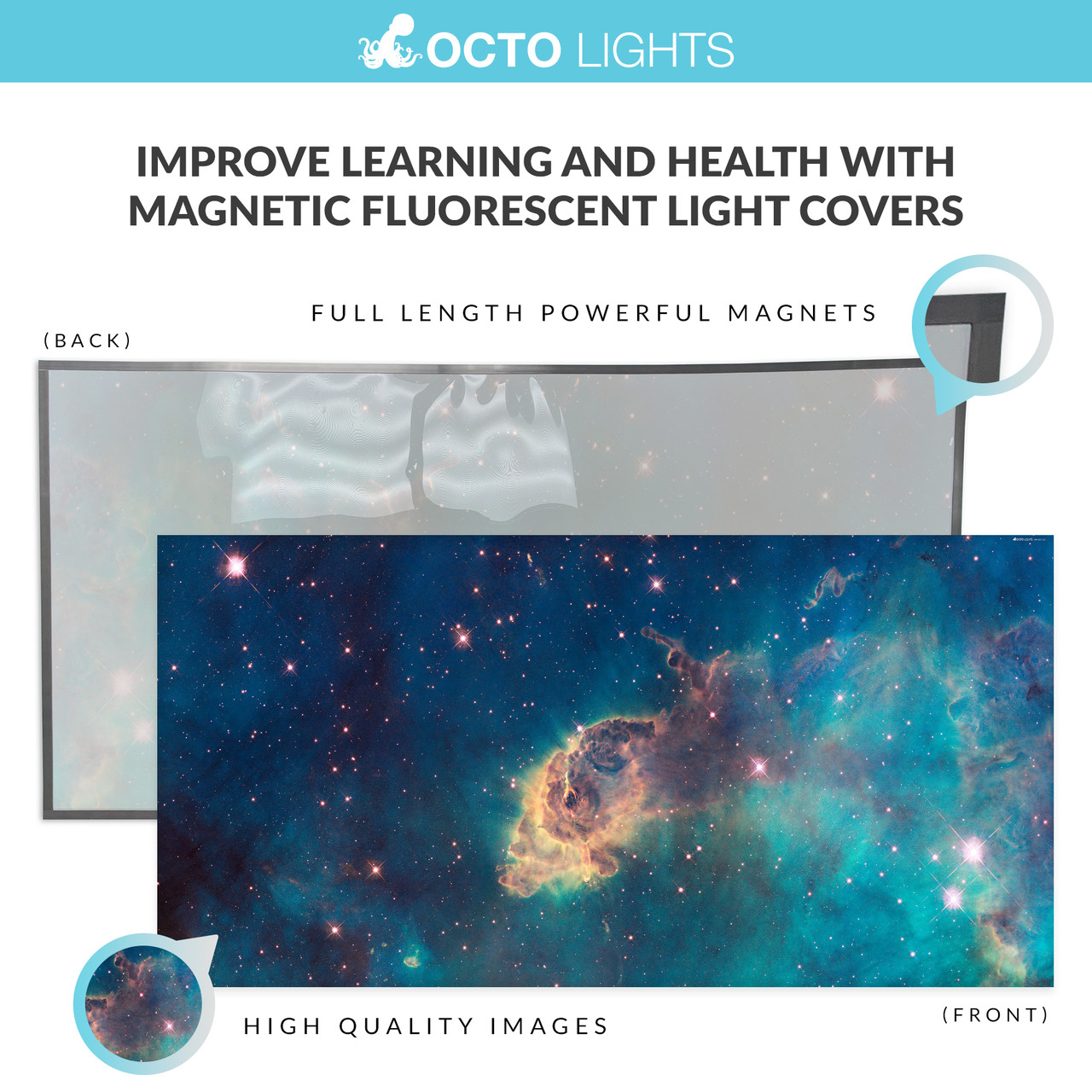 Space Journey Magnetic Led Light Covers Embark On A Space Journey