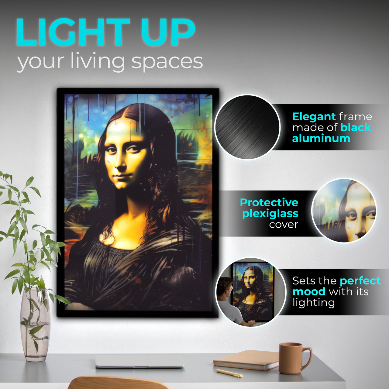 NexaFrame LED Backlit Poster Frame