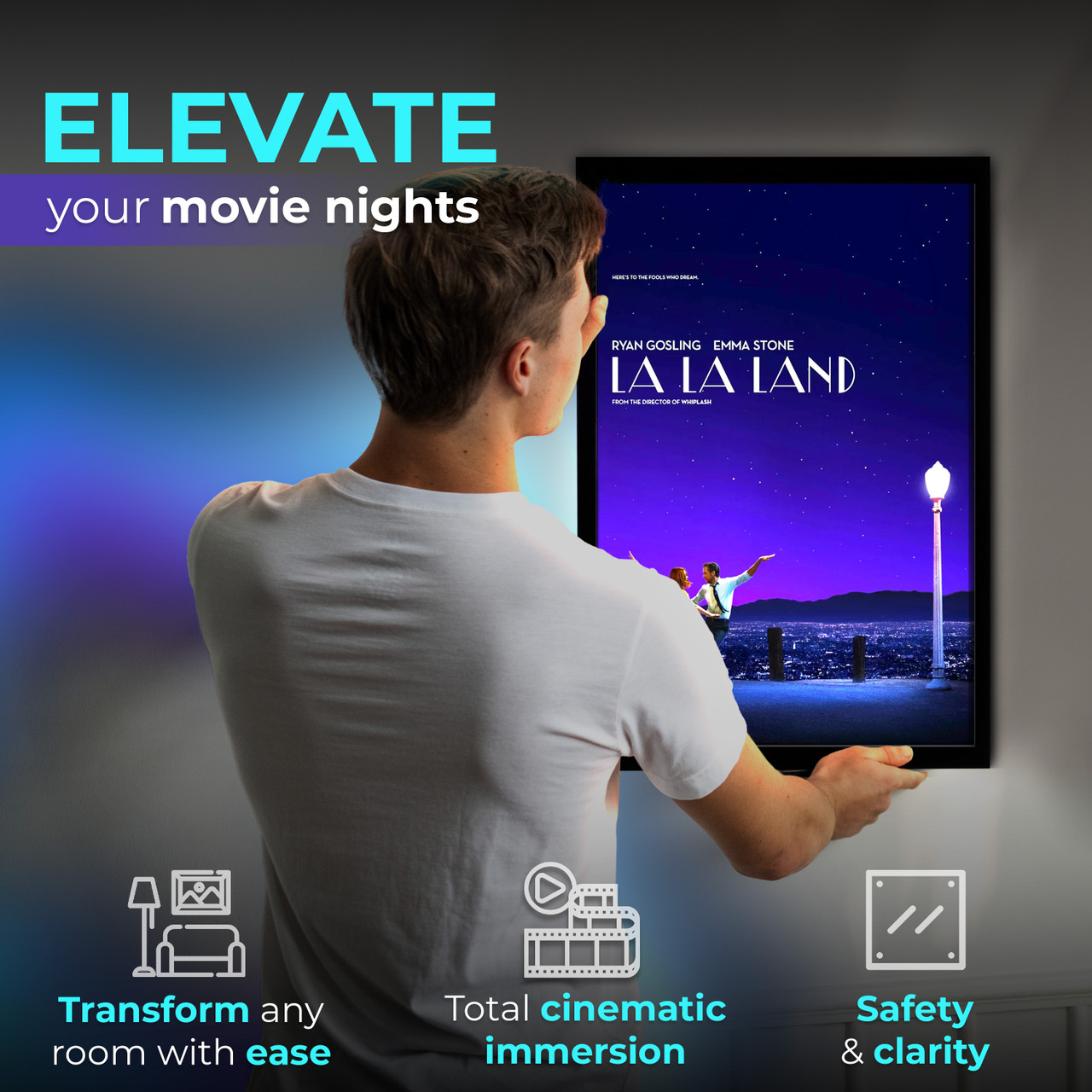 NexaFrame Custom Backlit Film Poster