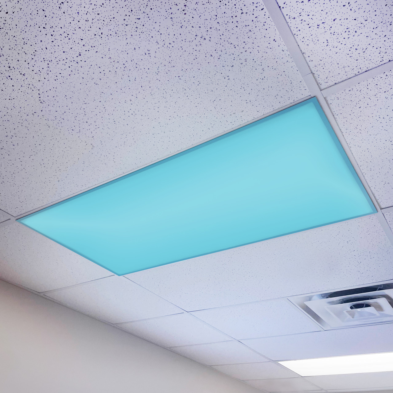 Custom Solid Color Magnetic Light Covers for LED Lights