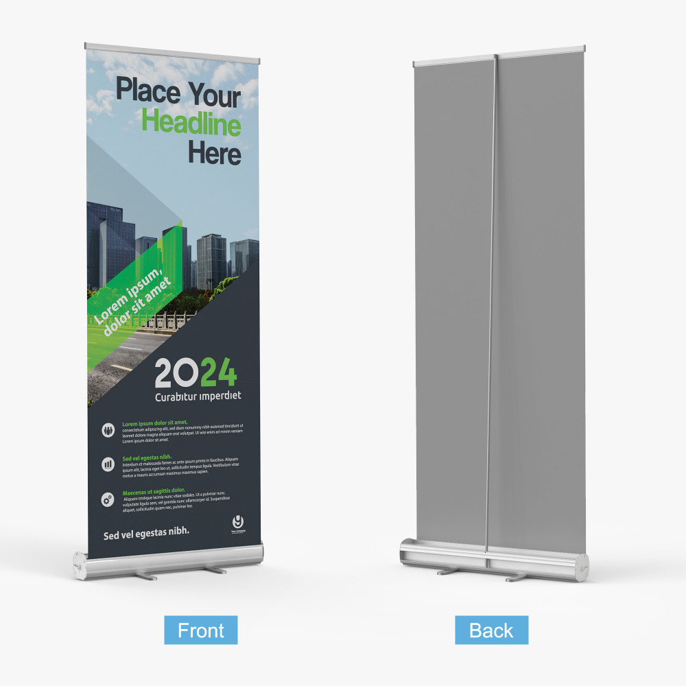 Custom Retractable Standing Banner | Easy Setup & Quick Shipping