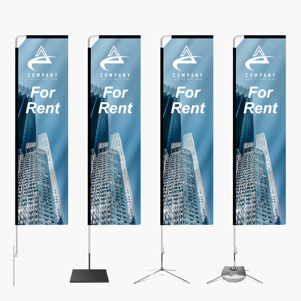 Buy Custom Rectangle Flags - Your Ideal Advertising Banner