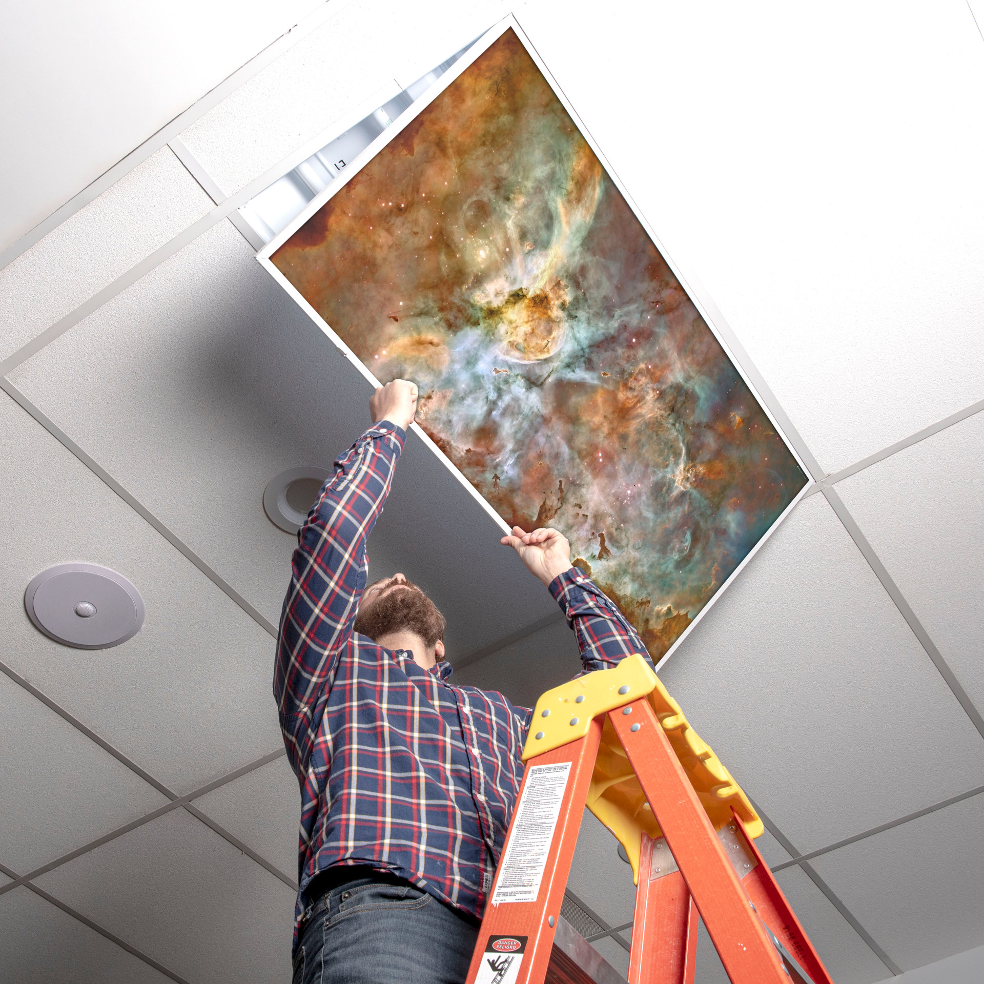 Carina Nebula Outer Space Decorative Light Panel