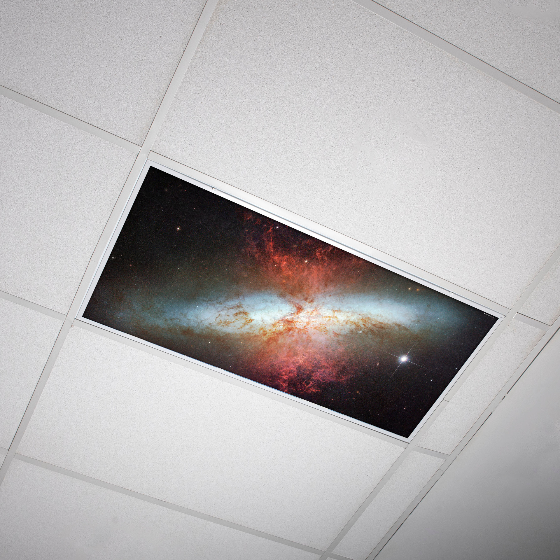 Fluorescent Light Star Cover