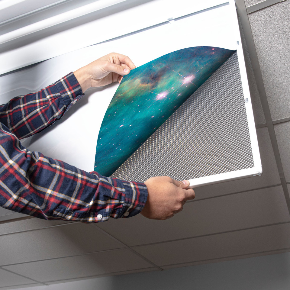 Astronomy Ceiling Light Covers Outer Space Light Panel