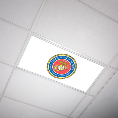 Military Marine Corps Fluorescent Light Covers For Classroom - Light ...