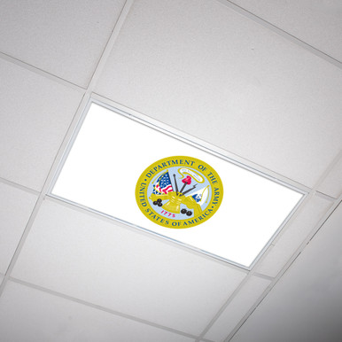 Military Army Fluorescent Light Shade - Drop In Light Covers