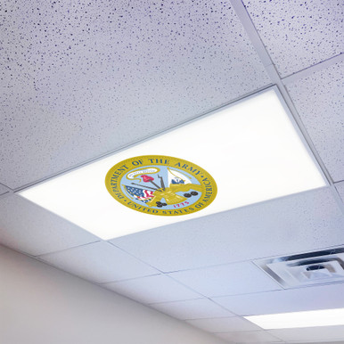 Transform Your Drop Ceiling with Army Magnetic Light Covers