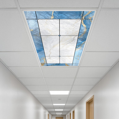 Stained Glass Premium Polycarbonate Light Diffuser Panel