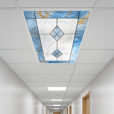 Premium LED Light Diffuser Panels | Stained Glass Design